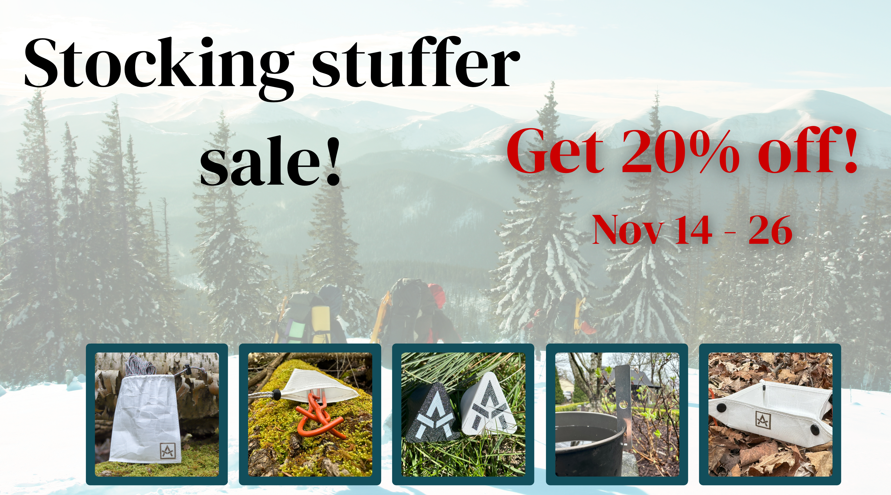 Stocking Stuffer Sale – Adotec Gear