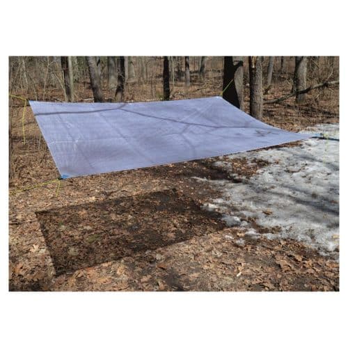 Ultralight Flat Tarp – Small 6.5 ft x 4.5 ft – Adotec Gear